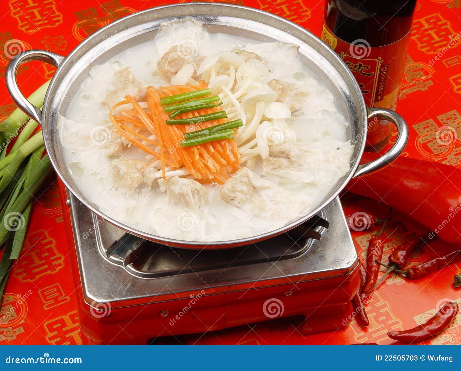 Chinese food pot stock image. Image of dish, package - 22505703