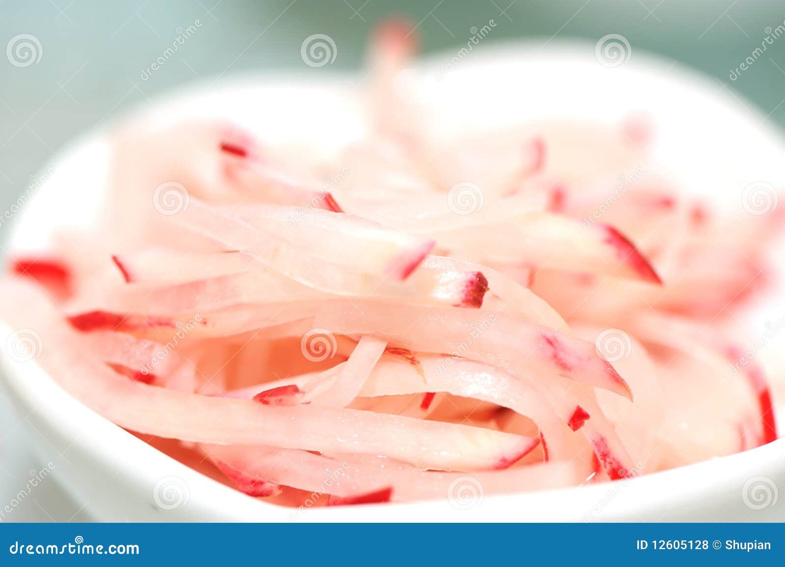 Chinese Food Shredded Radish Stock Photo - Image of chinese, white ...