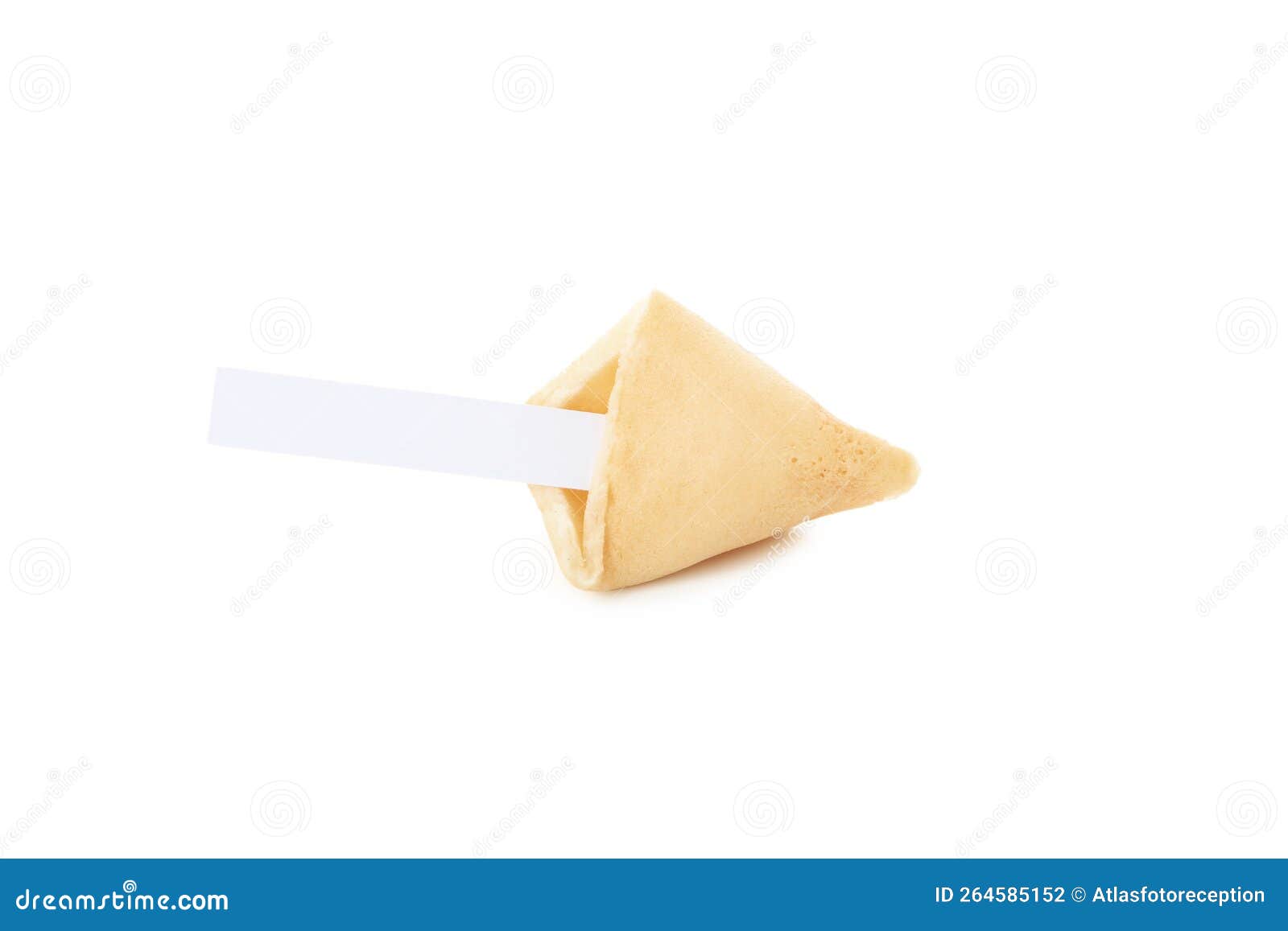 Chinese Fortune Cookie with Prediction Words, Isolated on White ...