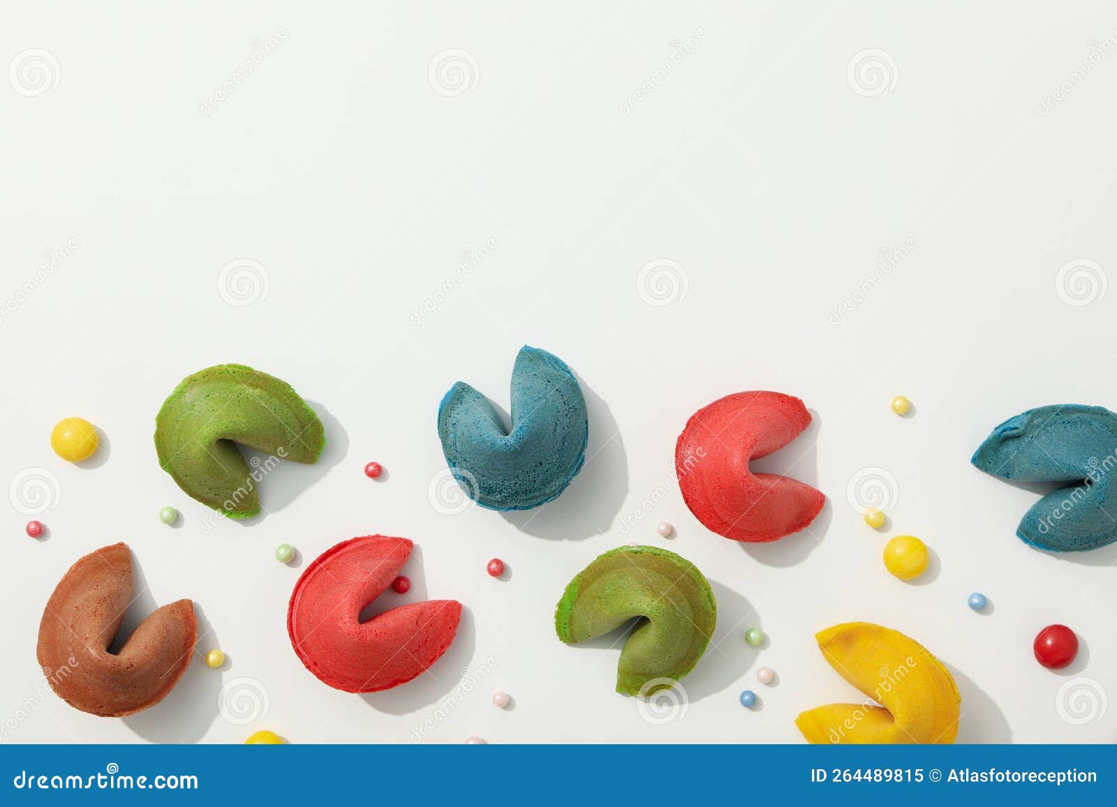 Chinese Fortune Cookies with Prediction Words, Space for Text Stock ...