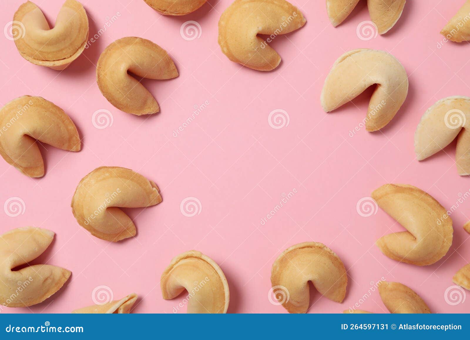 Chinese Fortune Cookies with Prediction Words, Space for Text Stock ...