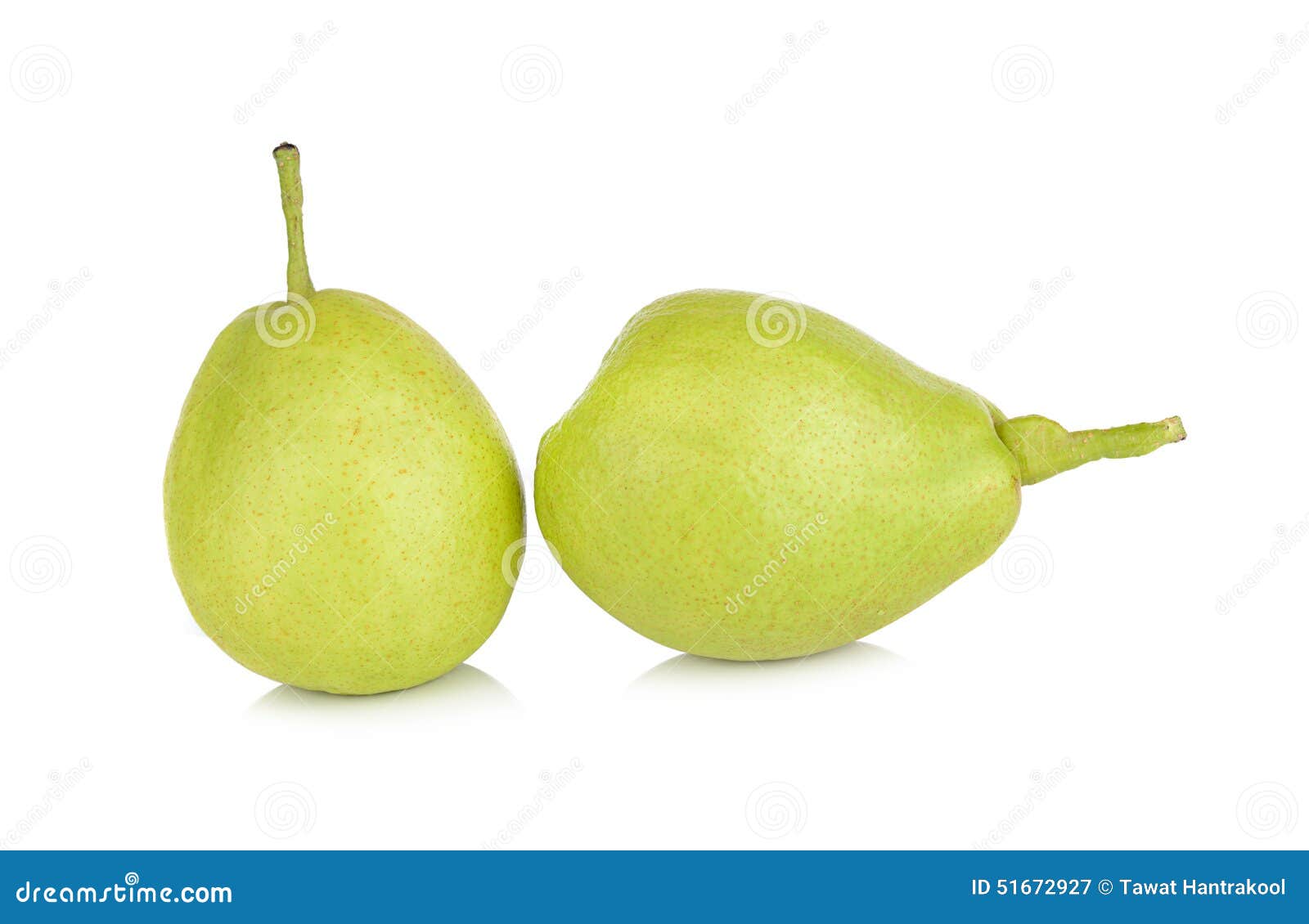 Chinese Fragrant Pear Isolated on White Background Stock Image - Image ...