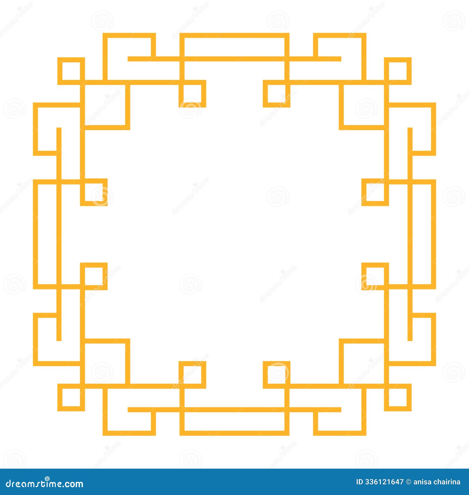 Chinese Frame Design Element Collection Stock Vector - Illustration of ...