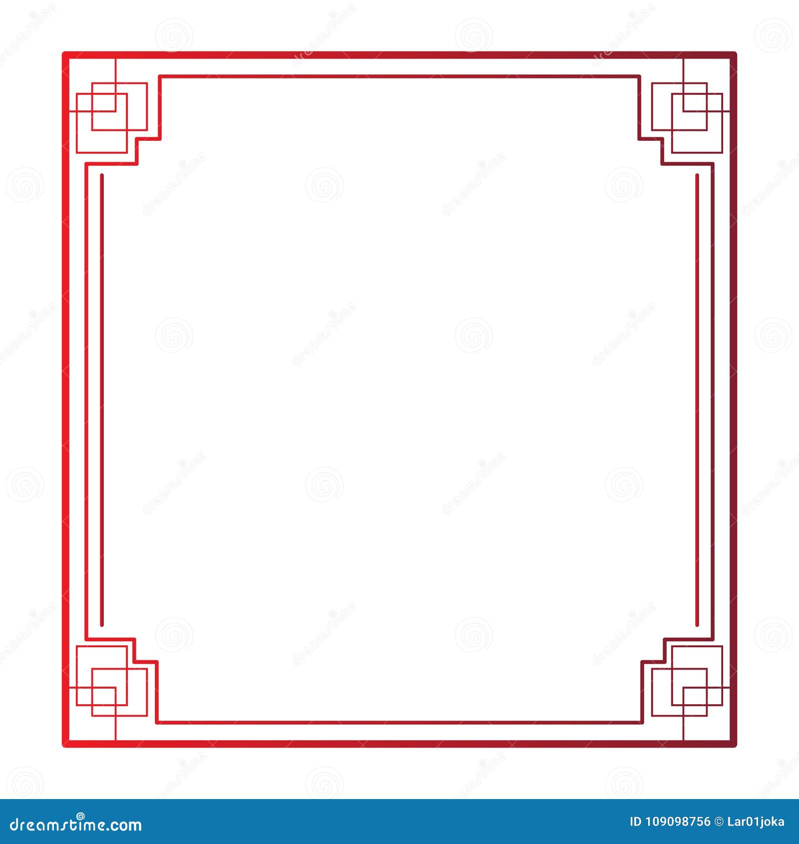 Chinese framework image stock vector. Illustration of festival - 109098756