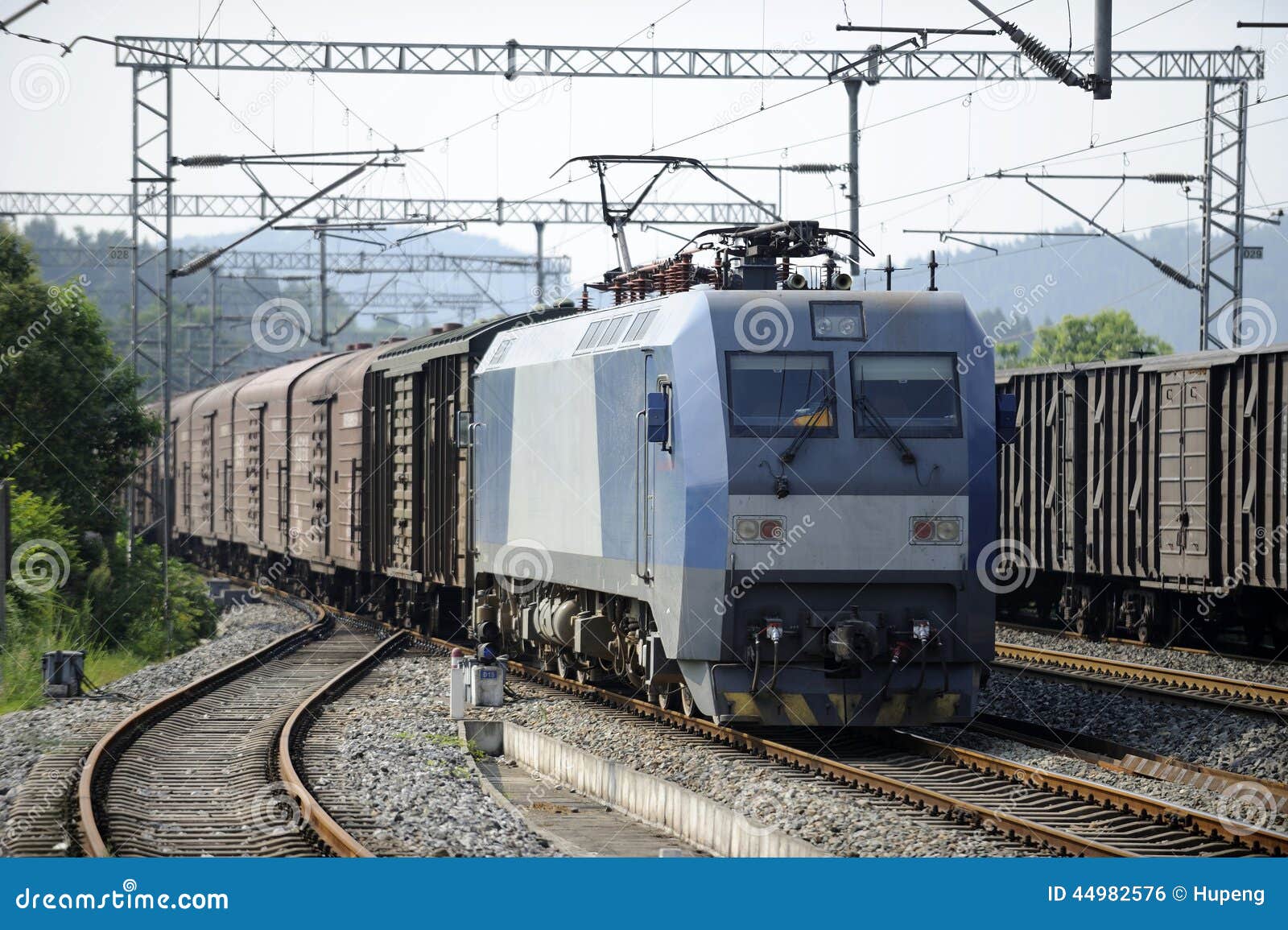 Chinese Freight train stock photo. Image of city, china - 44982576