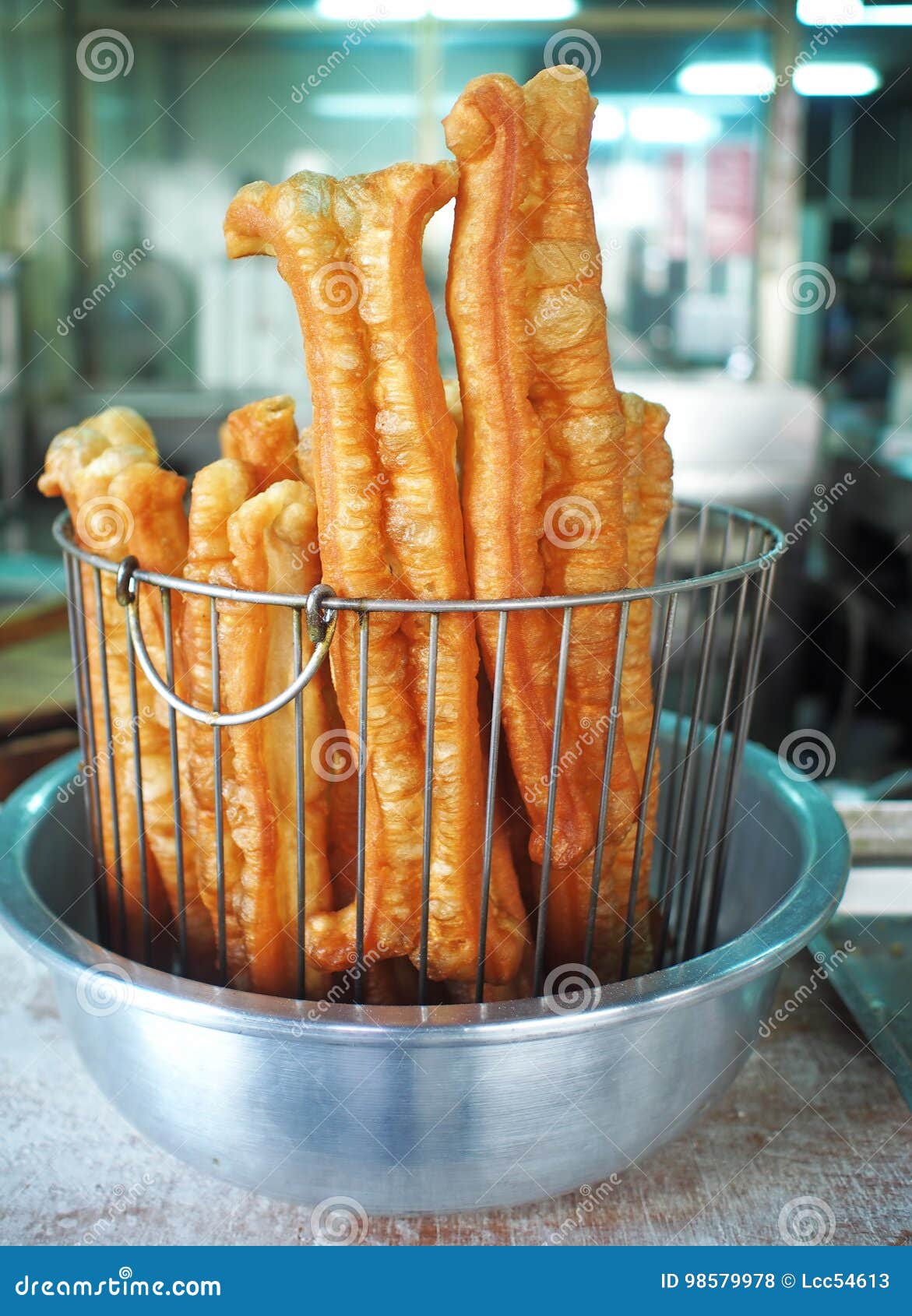 Chinese fried bread stick stock photo. Image of bread - 98579978