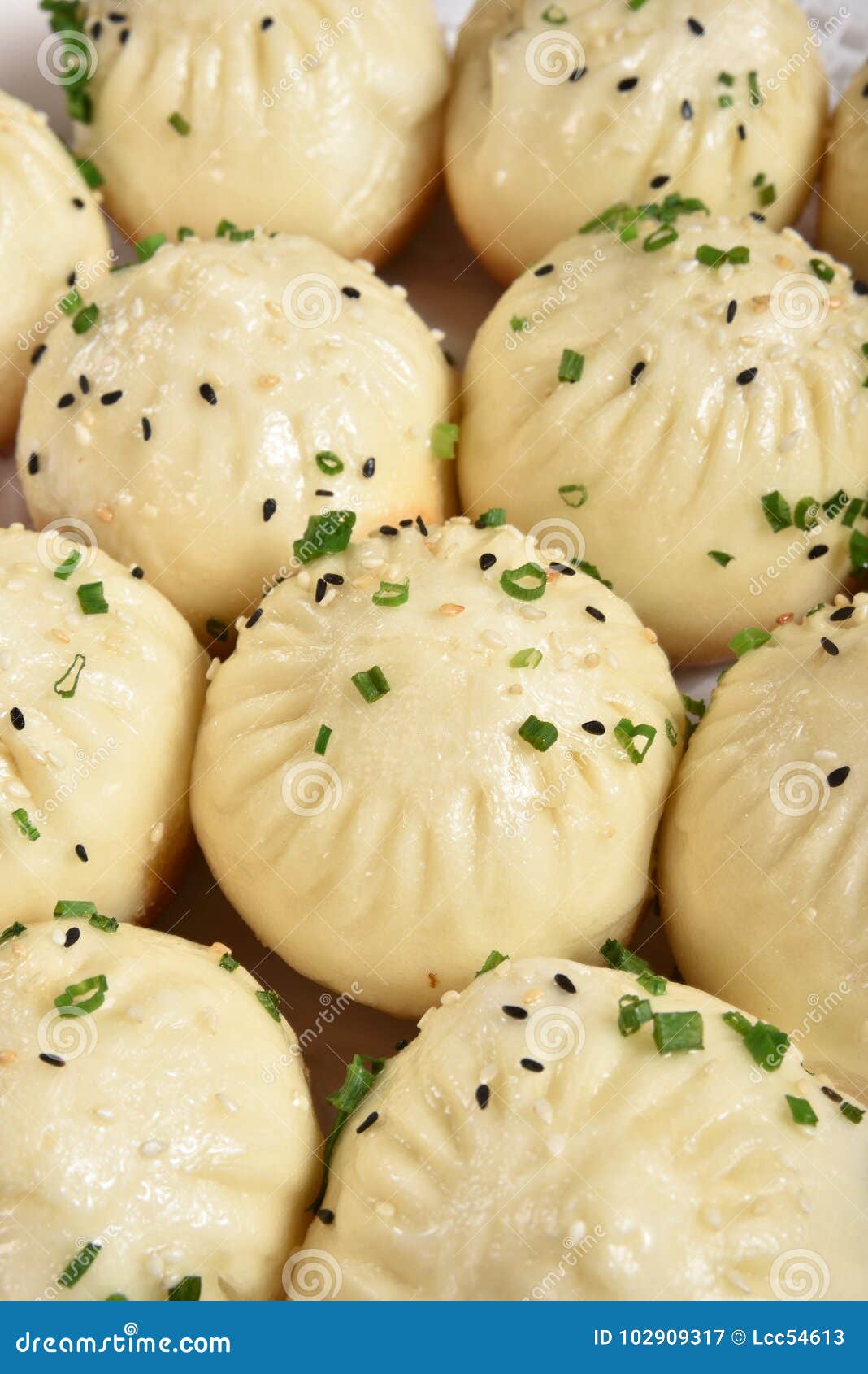 Chinese fried bun stock image. Image of food, meal, asia - 102909317