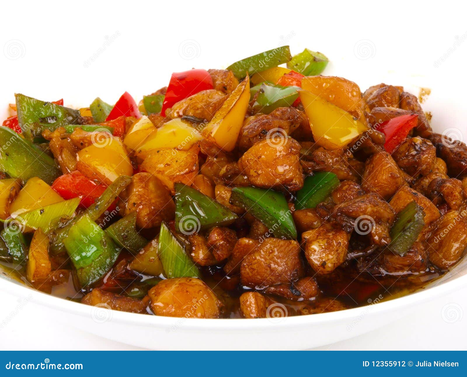 Chinese Fried Chicken stock photo. Image of traditional - 12355912