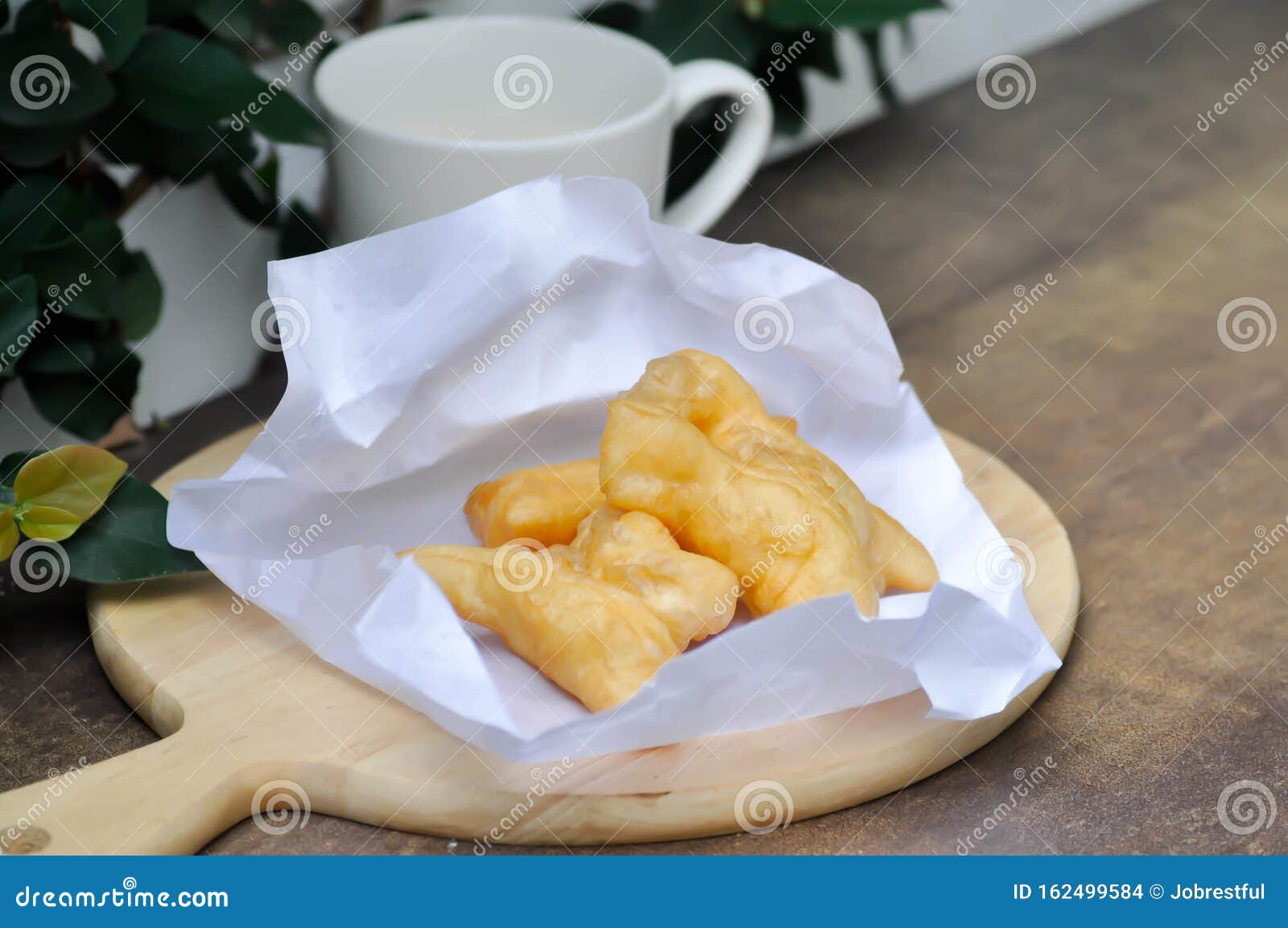 Chinese Fried Dough, Dough Stick or Youtiao Stock Photo - Image of ...