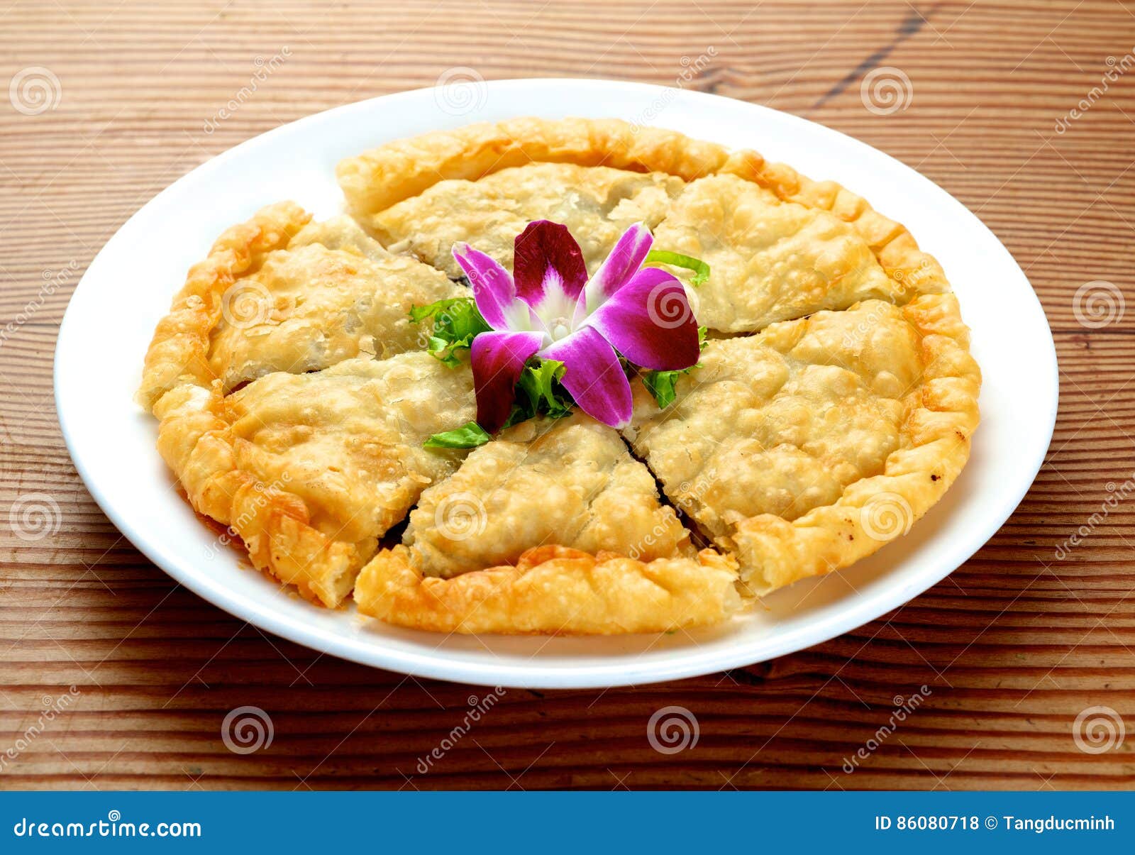 Chinese Fried Meat Pancakes Stock Photo - Image of traditional, pancake ...