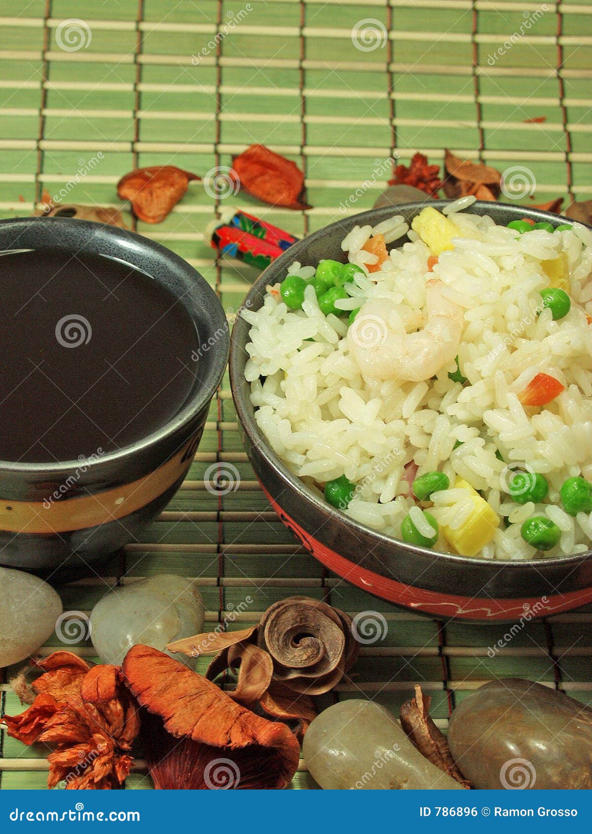 Chinese fried rice stock photo. Image of cuisine, bell - 786896