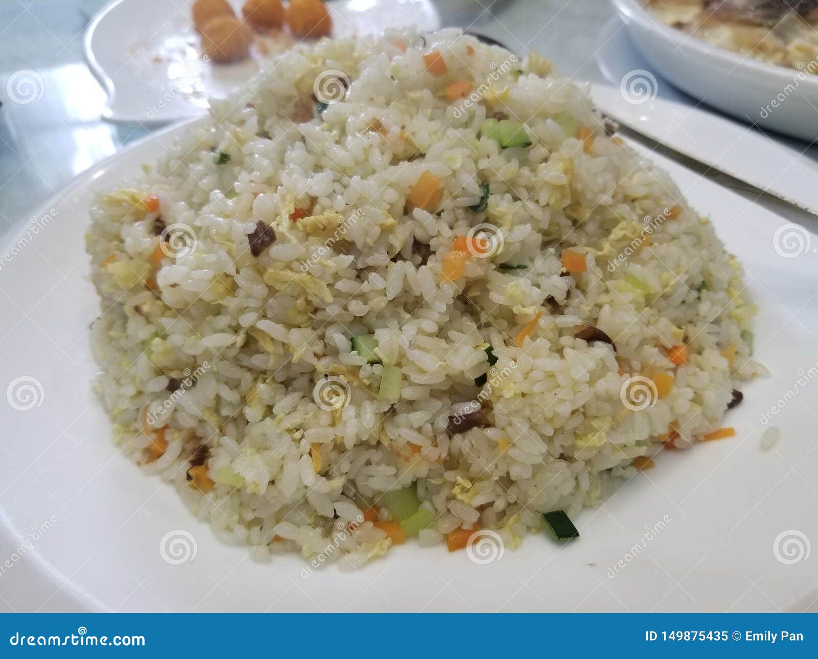 Chinese Fried Rice stock image. Image of fried, rice - 149875435