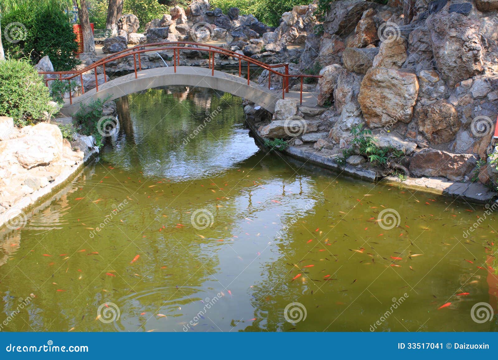 Chinese garden stock image. Image of spring, bush, hedge - 33517041