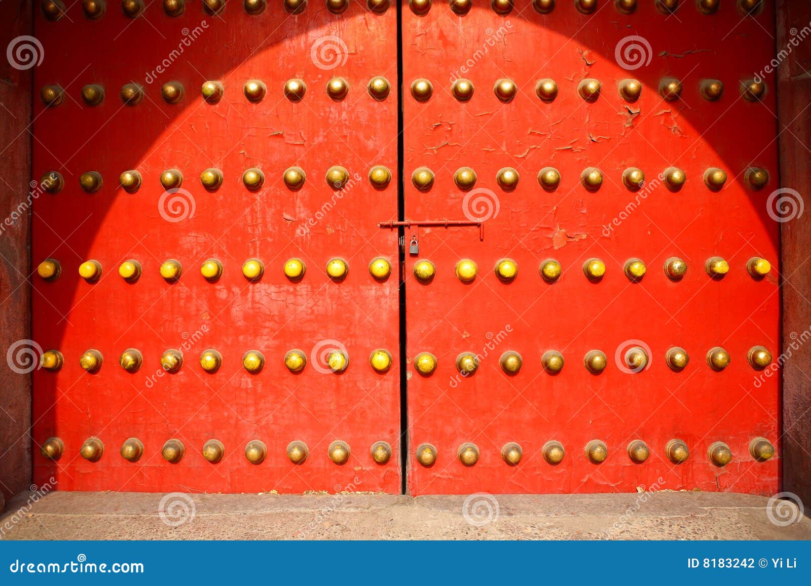 Chinese gate stock photo. Image of gate, history, traditional - 8183242