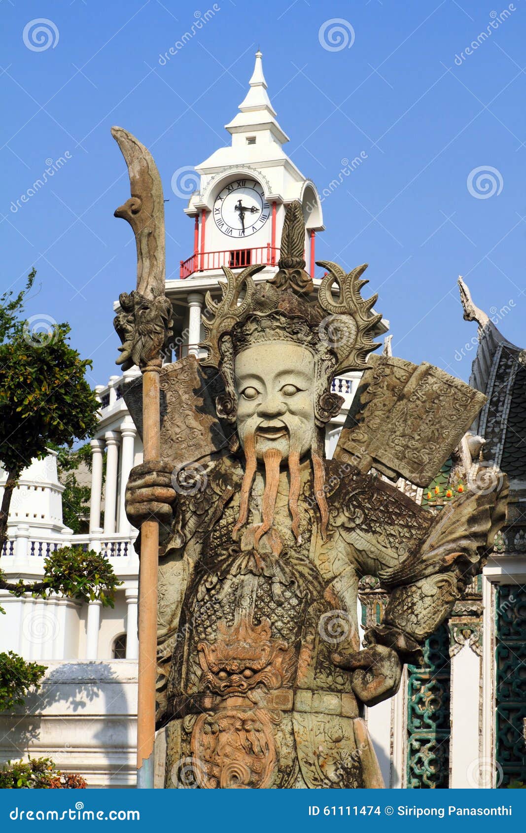 Chinese giant statue stock photo. Image of landmarks - 61111474