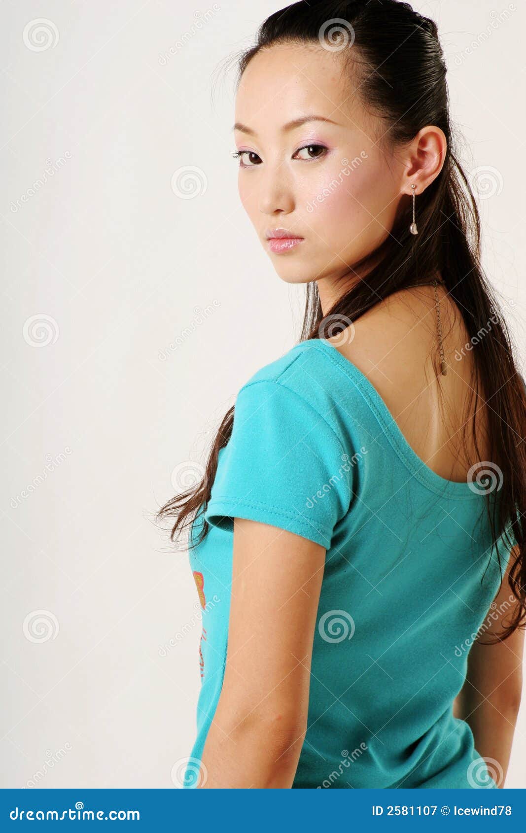 Chinese girl stock image. Image of youth, pure, beautiful - 2581107