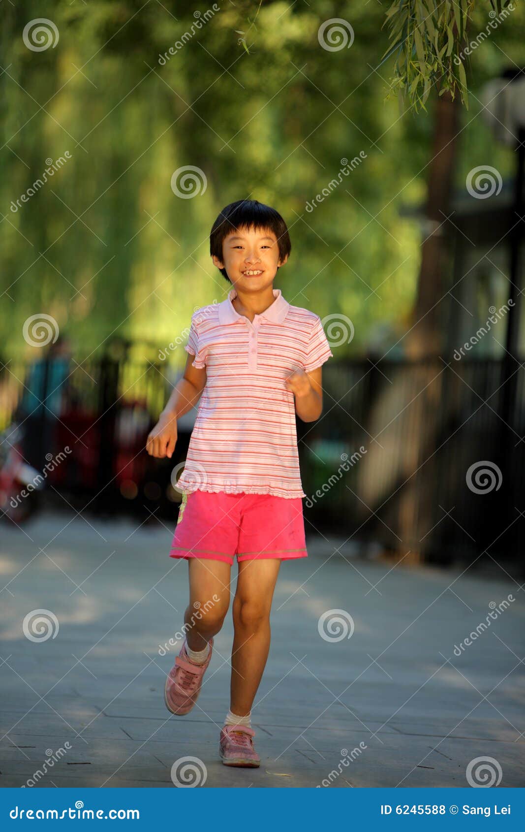 Chinese girl stock photo. Image of child, green, young - 6245588