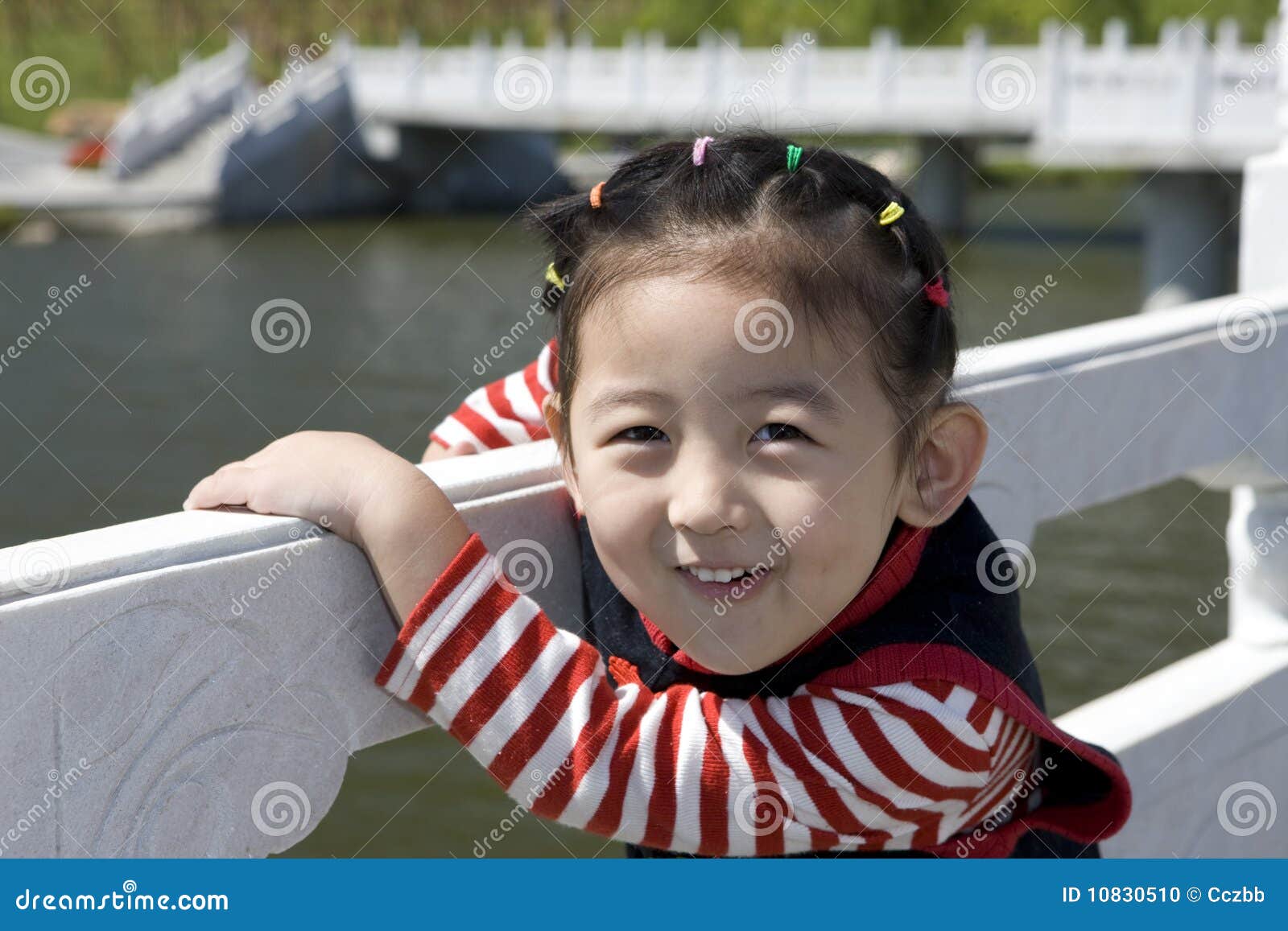 Chinese girl with smile stock photo. Image of china, lucky - 10830510