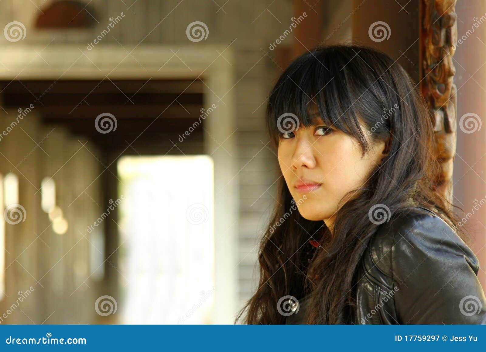 A Chinese Girl Who is Very Sad Stock Image - Image of figure, care ...