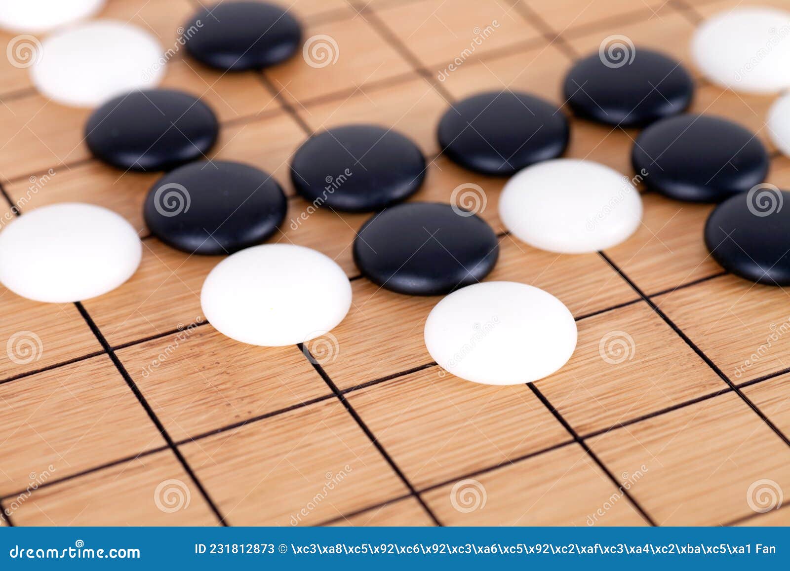 Chinese Go Game at home stock image. Image of brainpower - 231812873