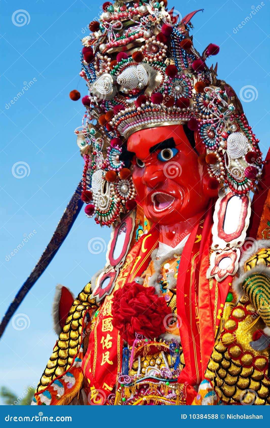 Chinese God stock photo. Image of buddhism, chinese, elaborate - 10384588