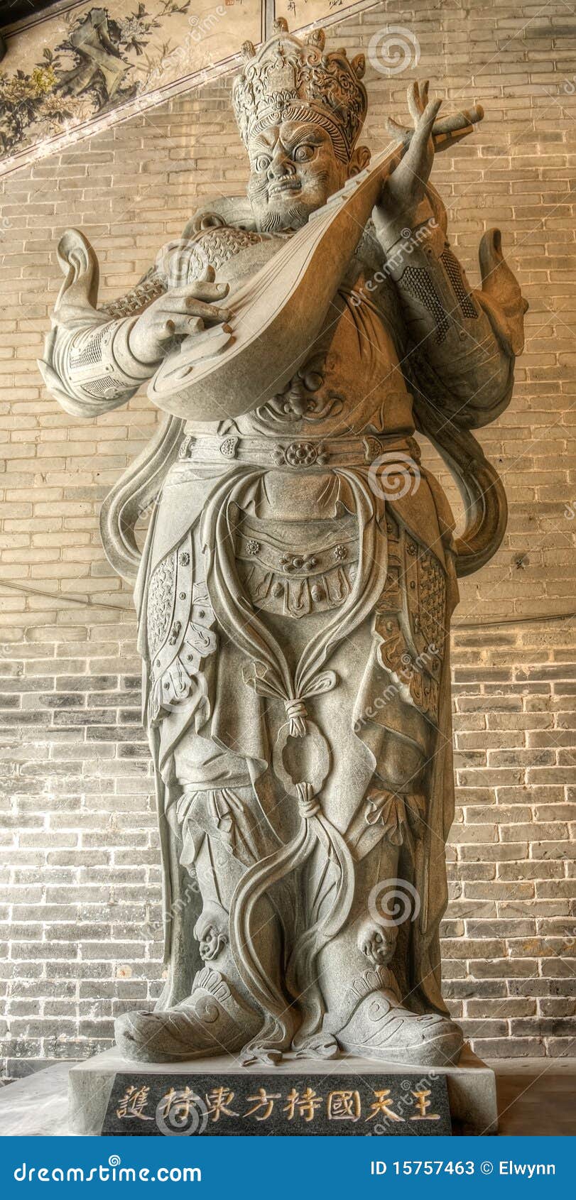 Chinese god stock image. Image of building, buddhism - 15757463