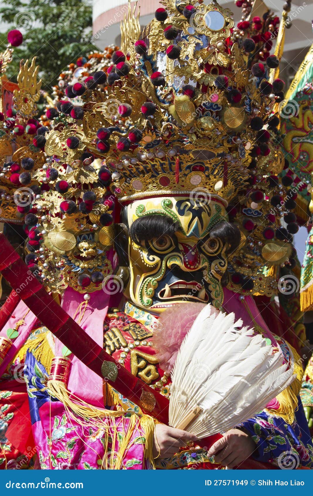 Chinese god puppet stock image. Image of eyes, parade - 27571949