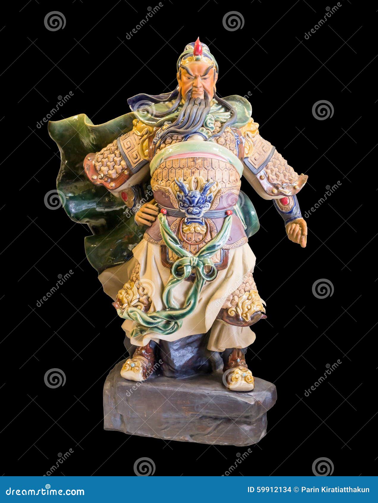 Chinese god s statue stock photo. Image of chinese, belief - 59912134