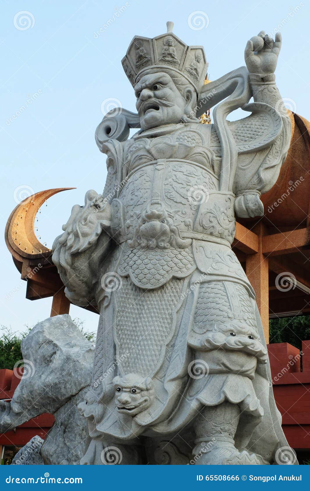 Chinese god stock photo. Image of chinese, sculpture - 65508666