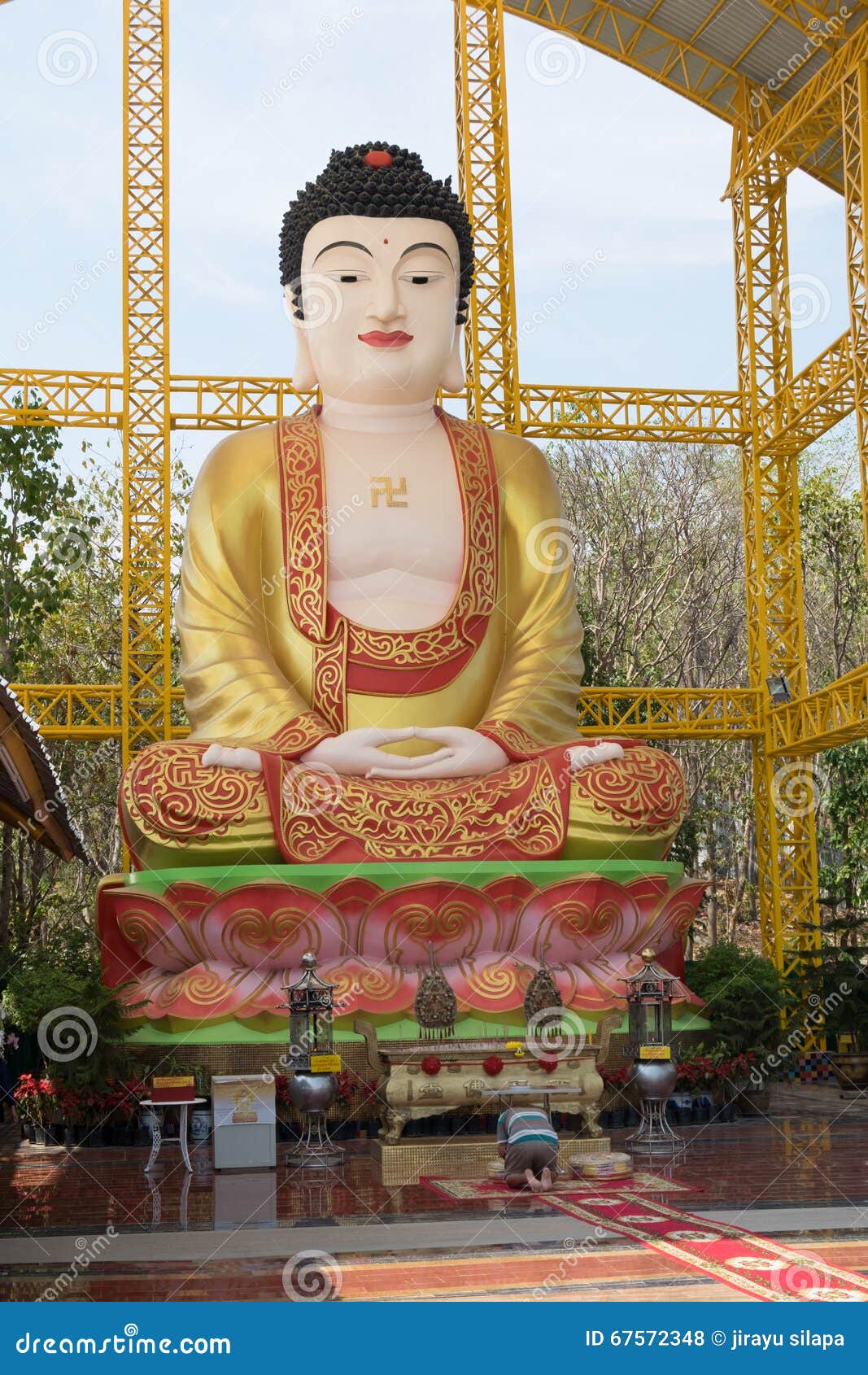 Chinese goddess statue stock photo. Image of goddess - 67572348