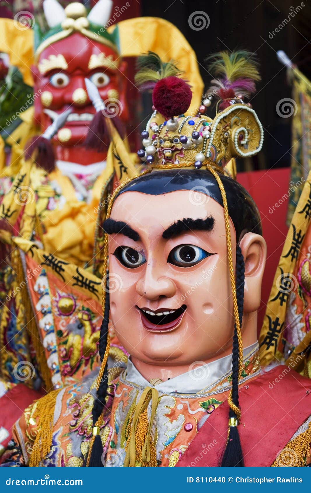 Chinese Gods stock photo. Image of belief, gods, holidays - 8110440