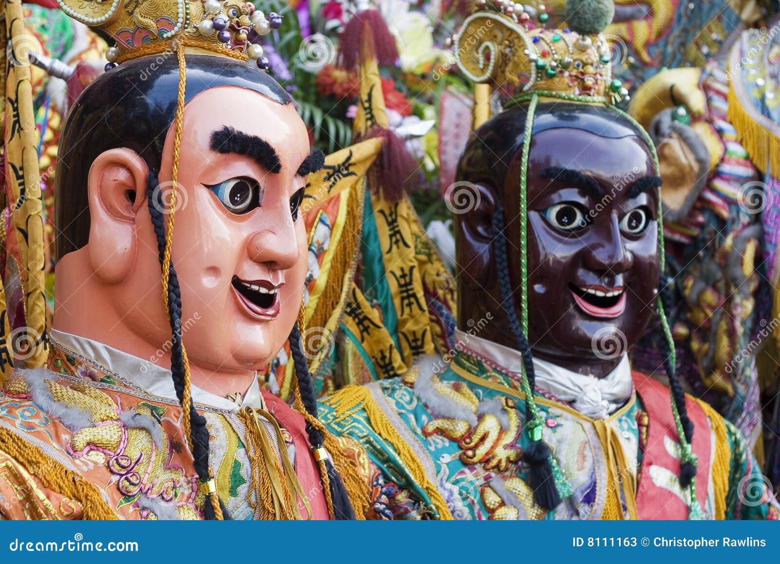 Chinese Gods stock image. Image of buddhism, elegant, chinese - 8111163