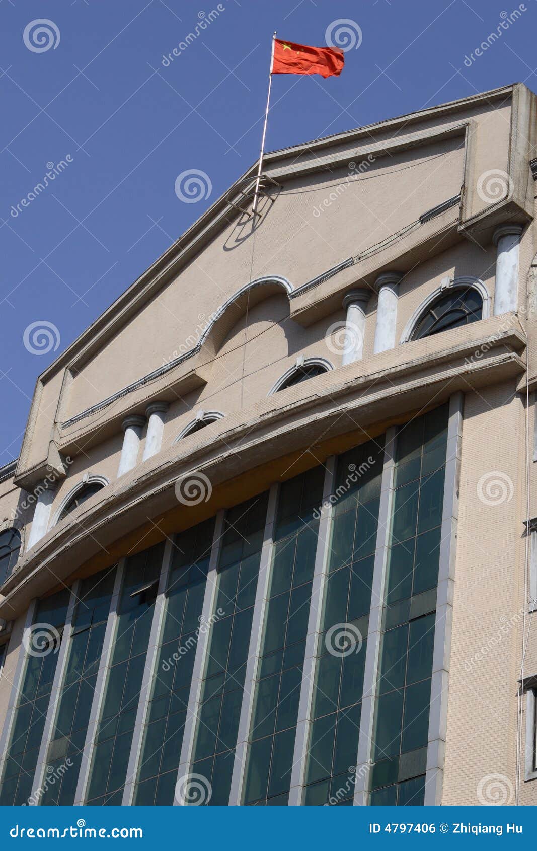 Chinese Government Building Stock Photo - Image of structure, built ...