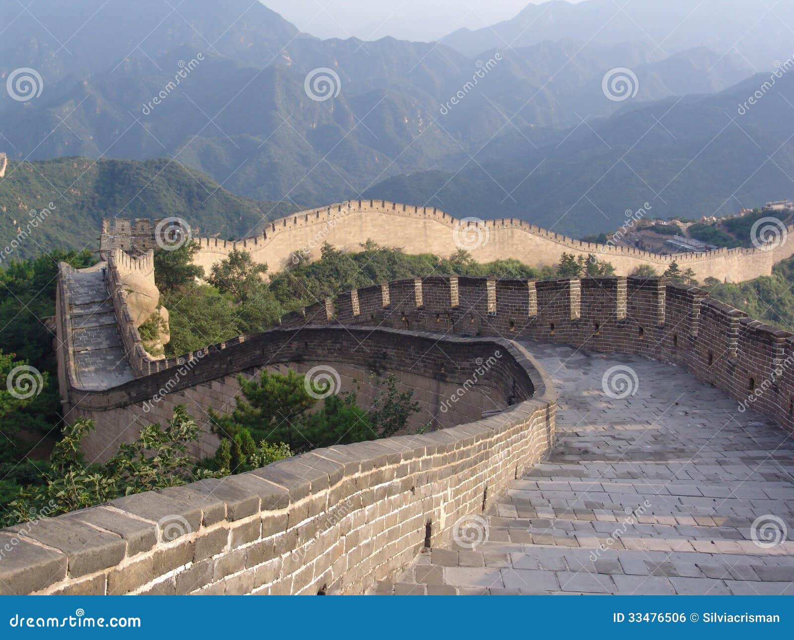 Chinese Great Wall stock photo. Image of chinese, beijing - 33476506