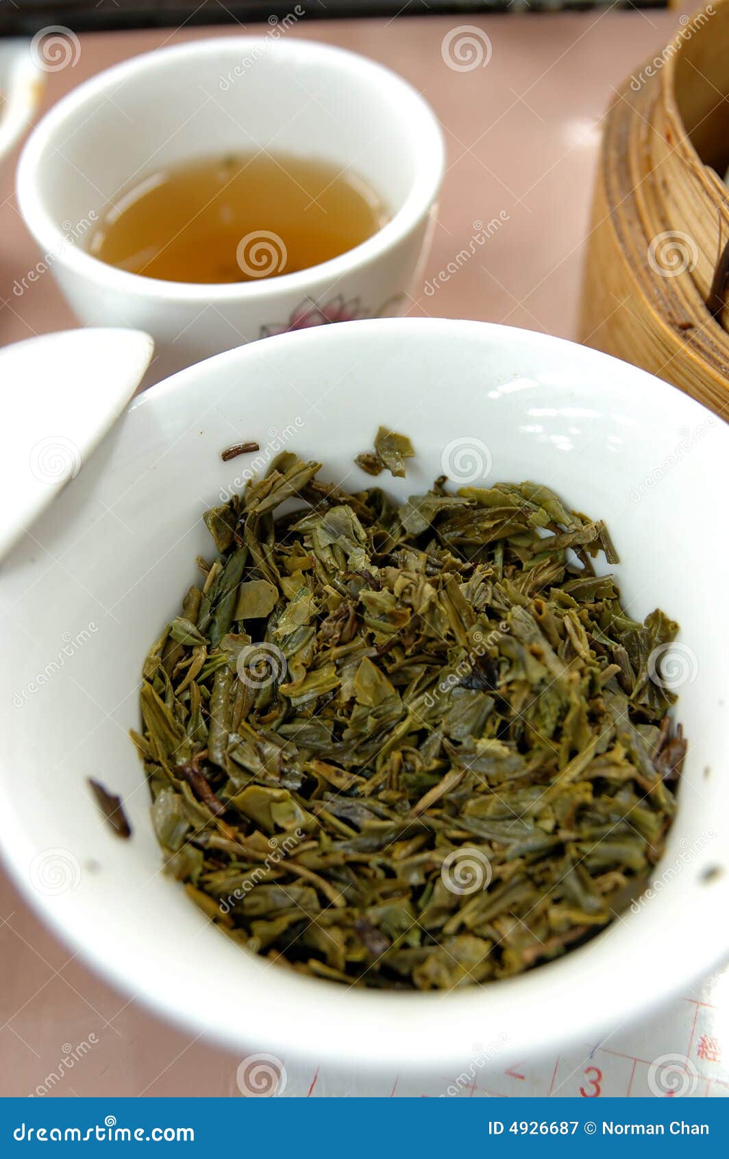 Chinese green tea stock image. Image of traditional, green - 4926687
