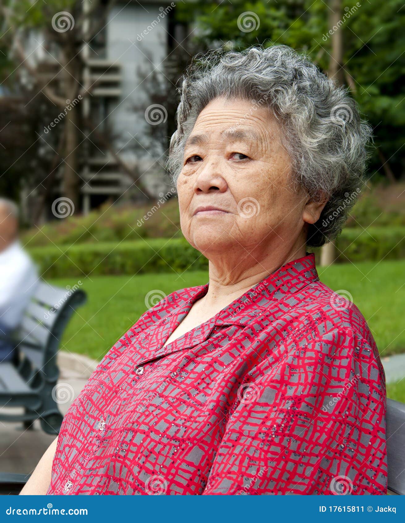 Chinese grootmoeder stock afbeelding. Image of grazen - 17615811