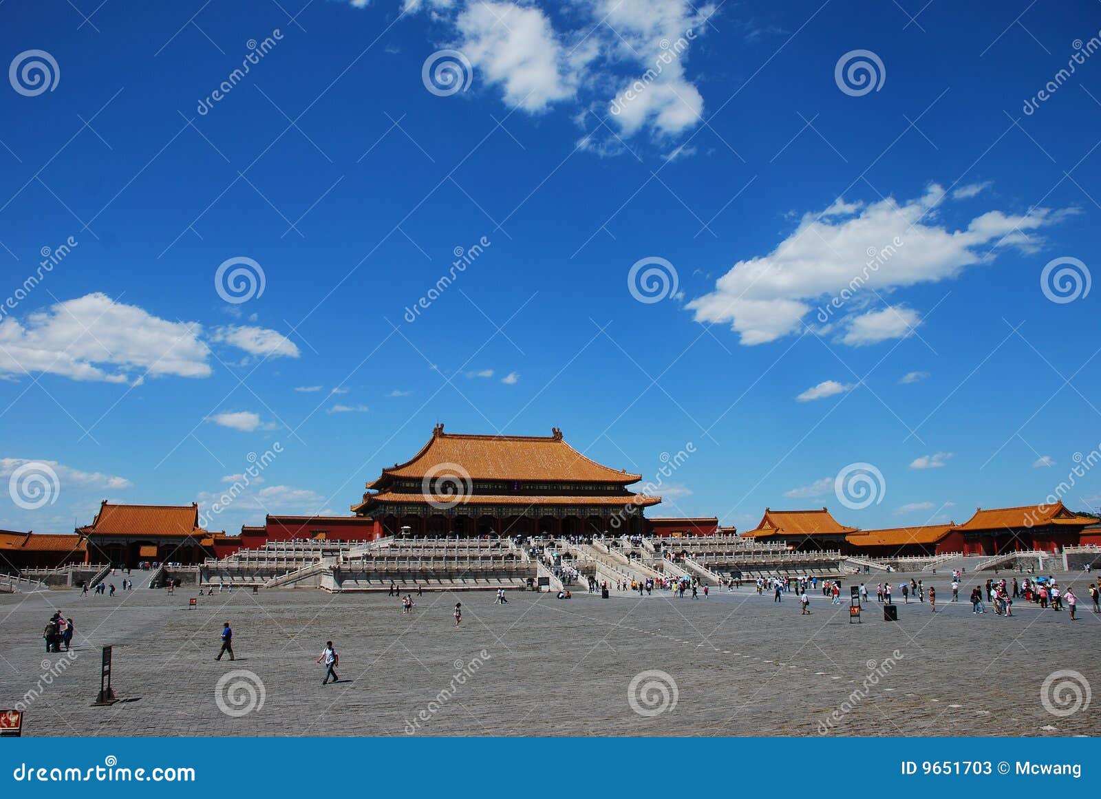 Chinese hall 01 stock image. Image of culture, clouds - 9651703