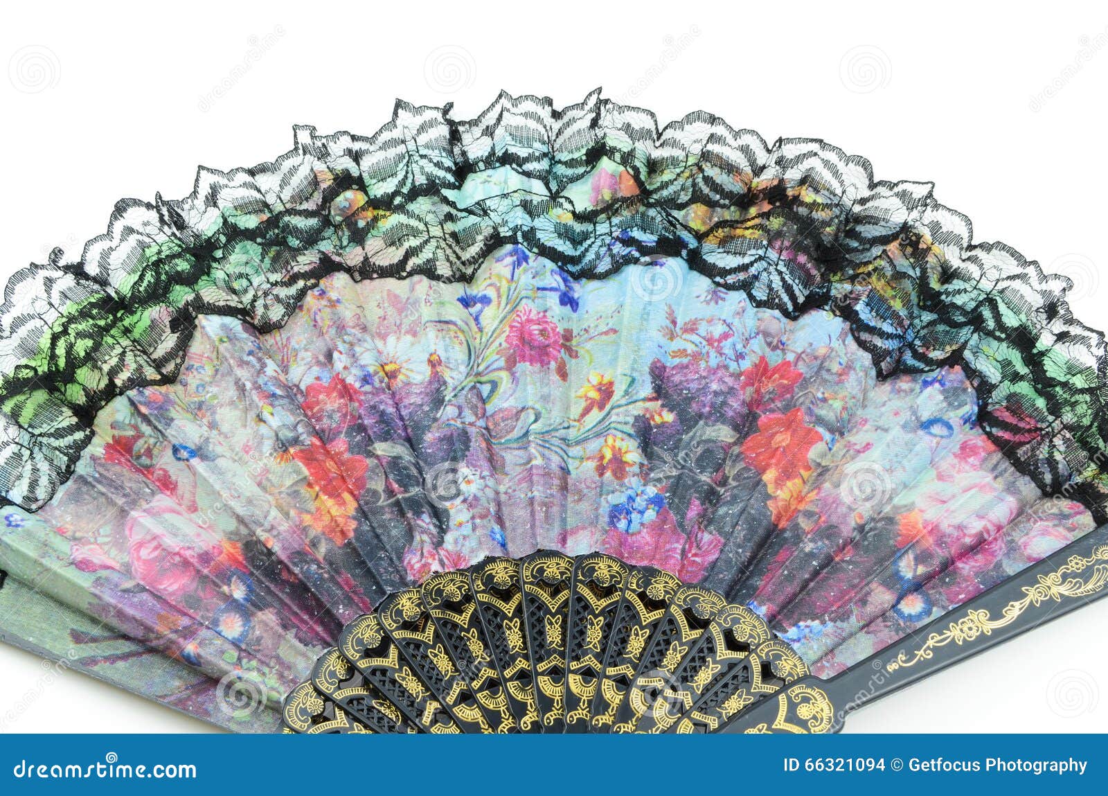 Chinese hand fan stock photo. Image of isolated, asian - 66321094