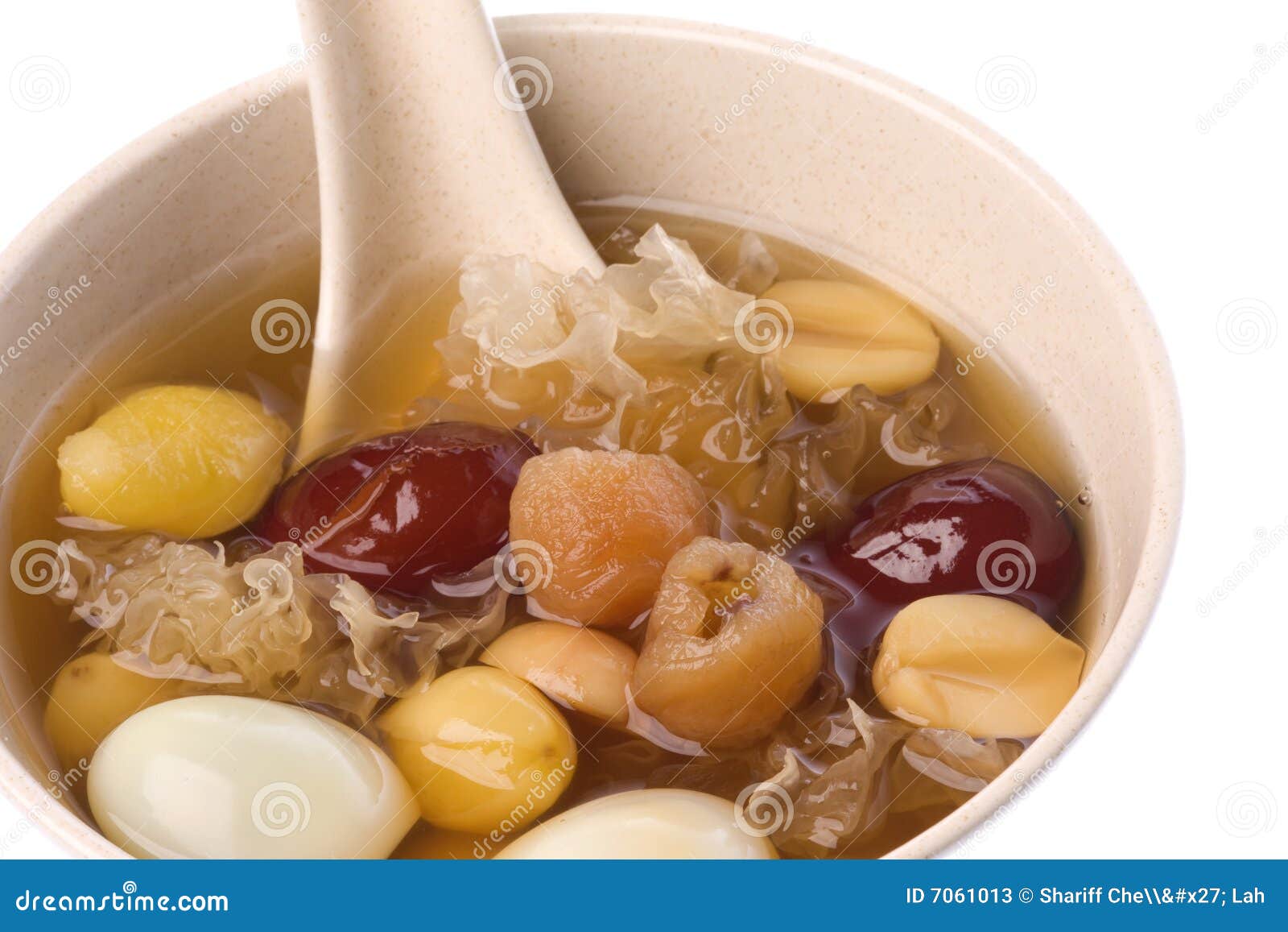 Chinese Herbal Sweet Soup stock image. Image of close - 7061013