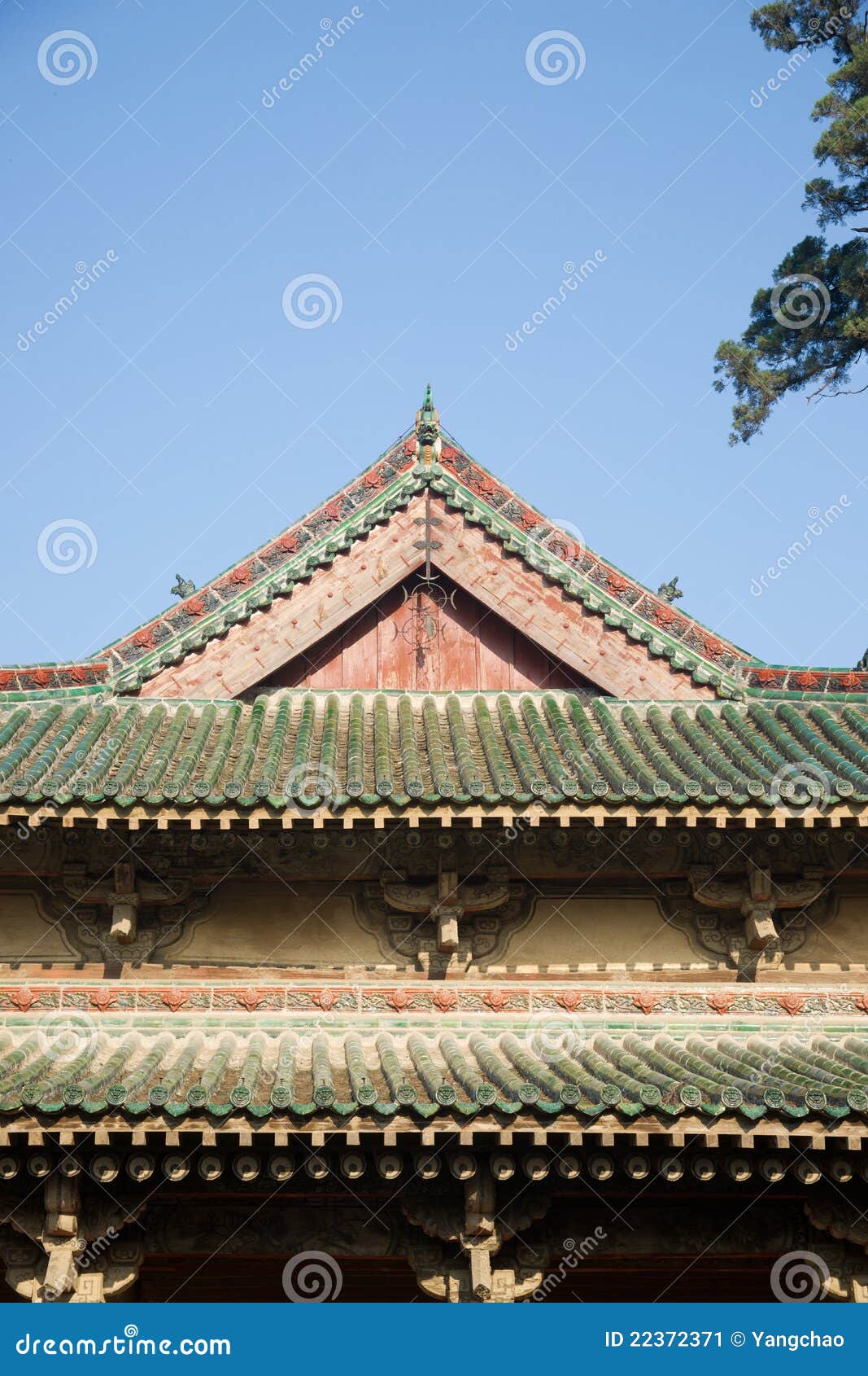 Chinese Historic Building Closeup Stock Image - Image of detail ...