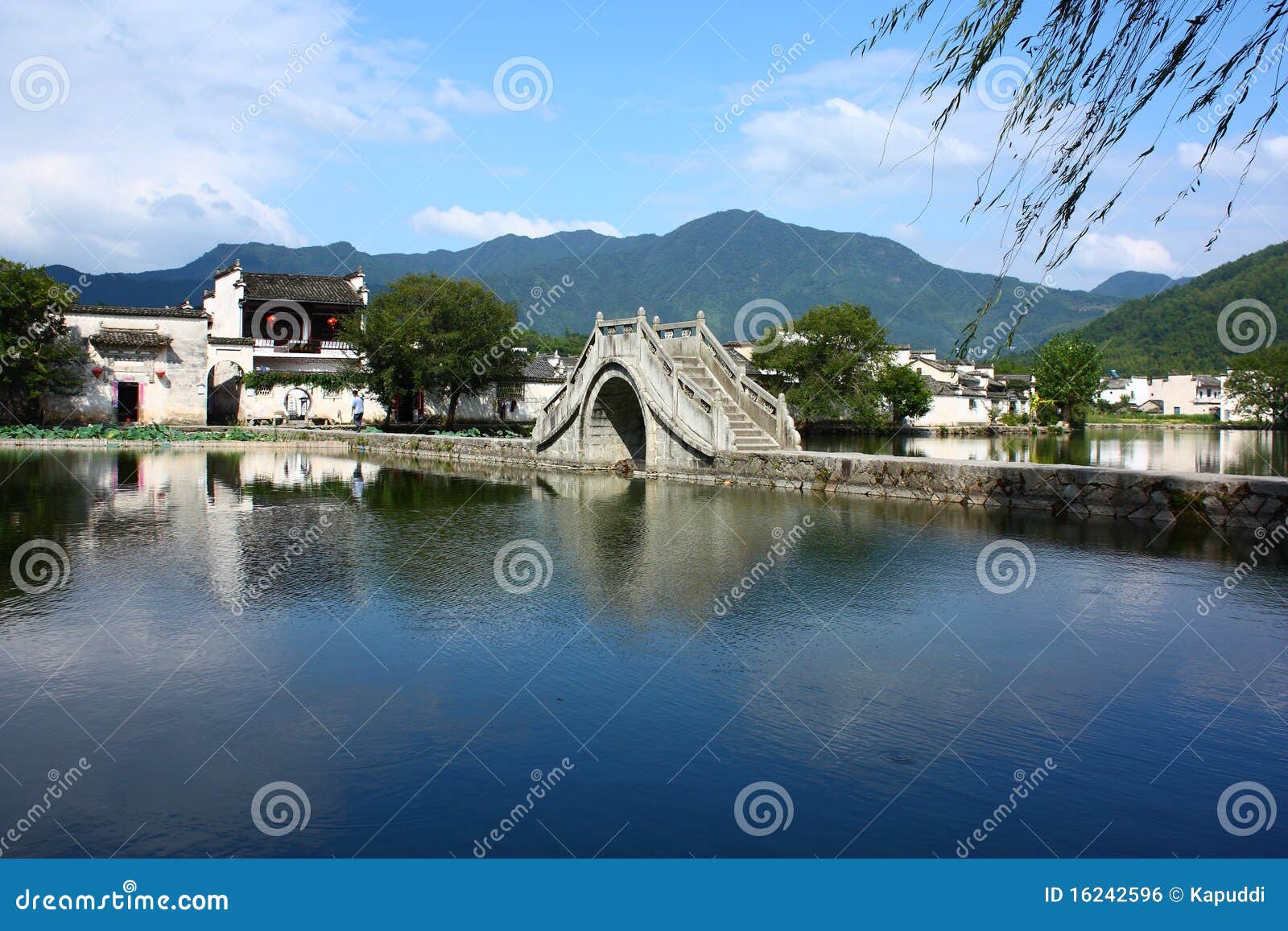 Hongcun Village In Huizhou Is An Ancient Village, Known As One Of The ...