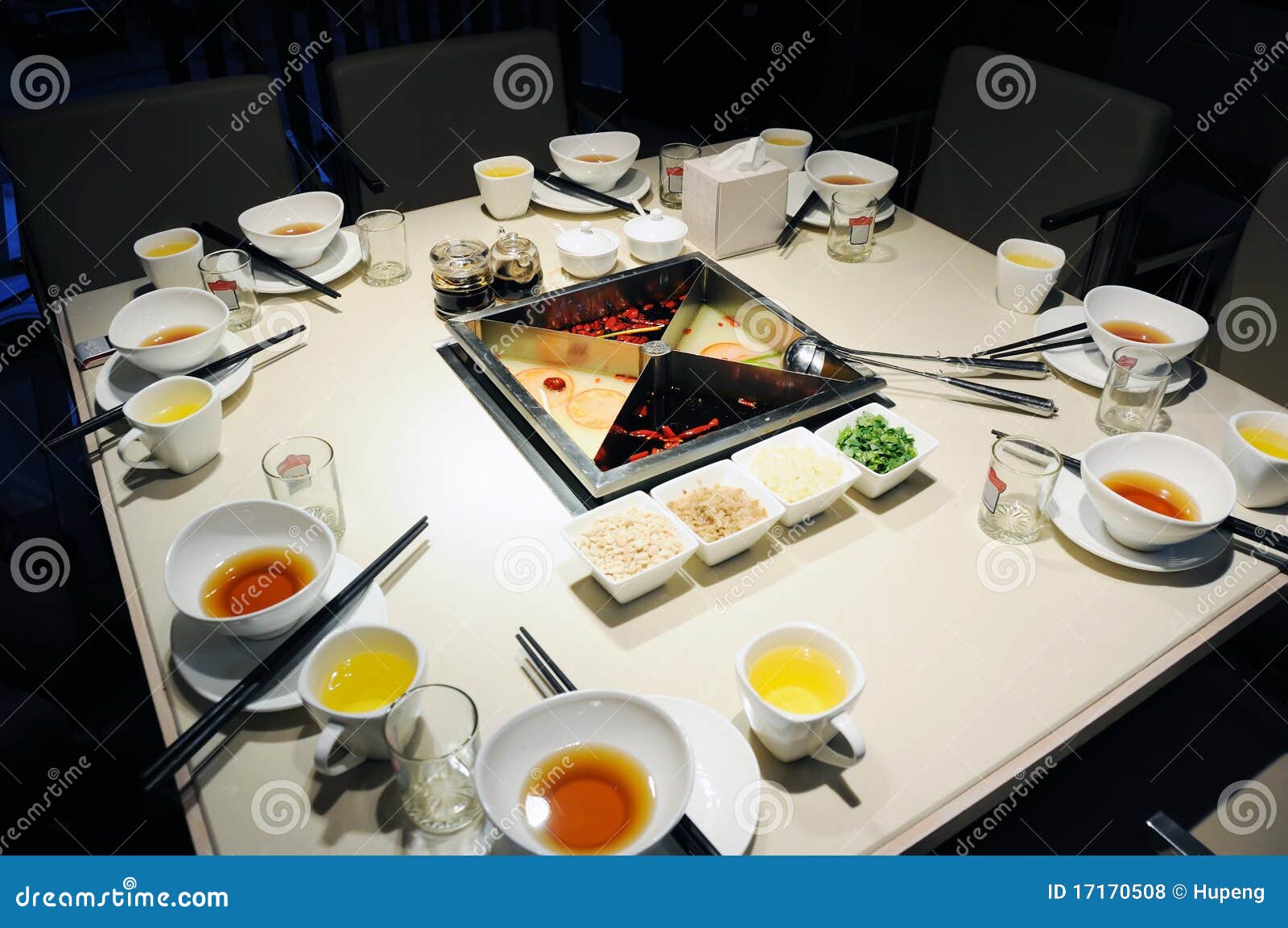 Chinese hot pot stock photo. Image of food, large, appetizing - 17170508
