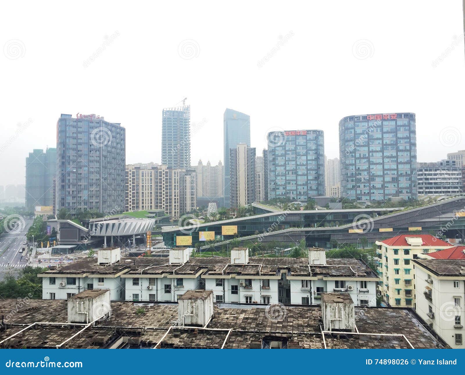 Chinese Housing Blocks editorial photo. Image of asia - 74898026