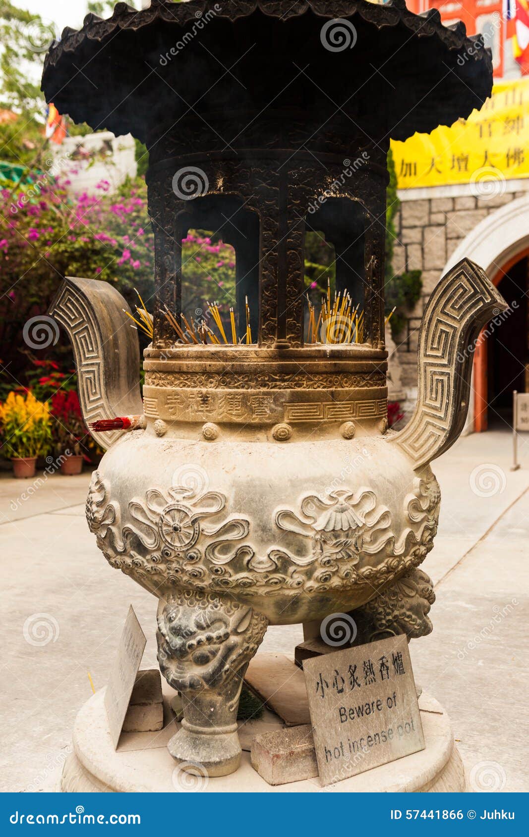 Chinese incense pot stock photo. Image of religious, china - 57441866