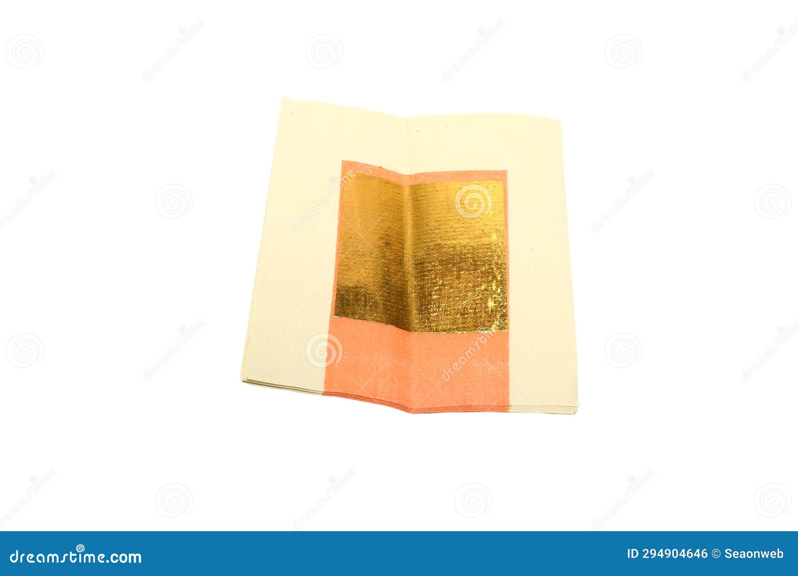 A Chinese Joss Fortune Paper, Ghost Money Stock Photo - Image of joss ...