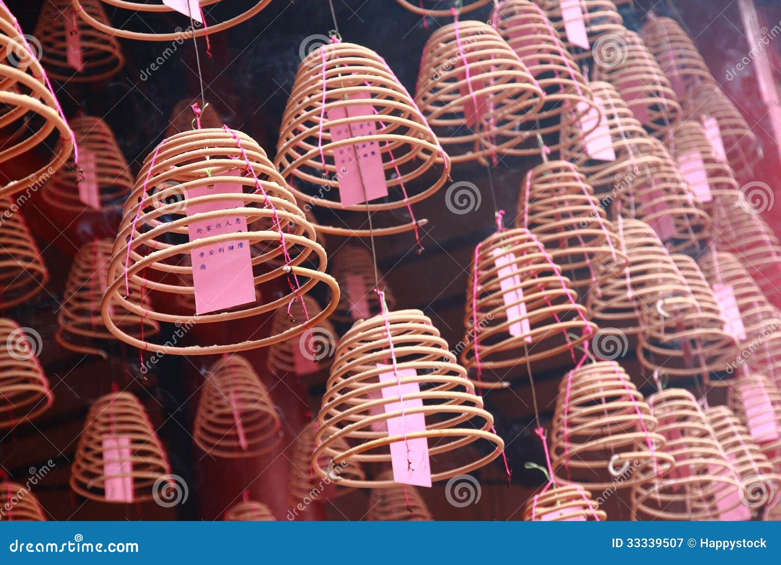 Chinese joss sticks stock image. Image of luck, arch - 33339507