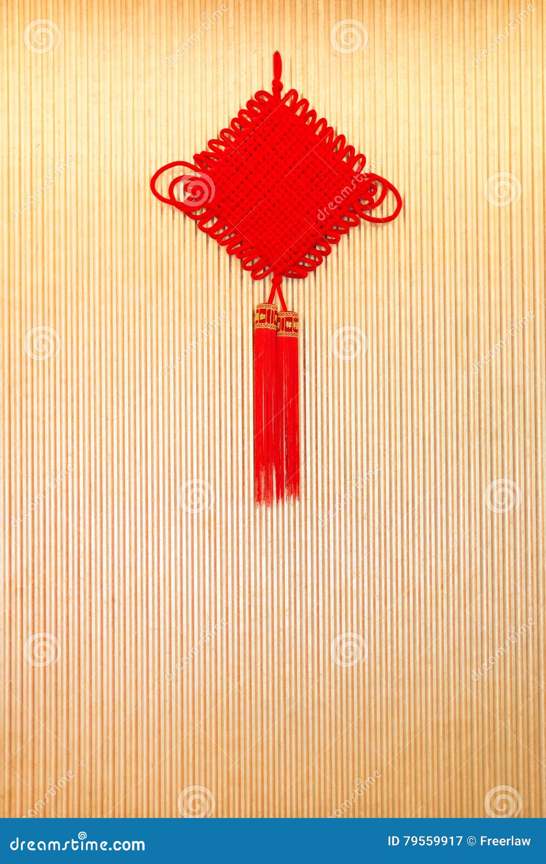 Chinese Knot a Good Luck Symbol Hanging Stock Image - Image of icon ...