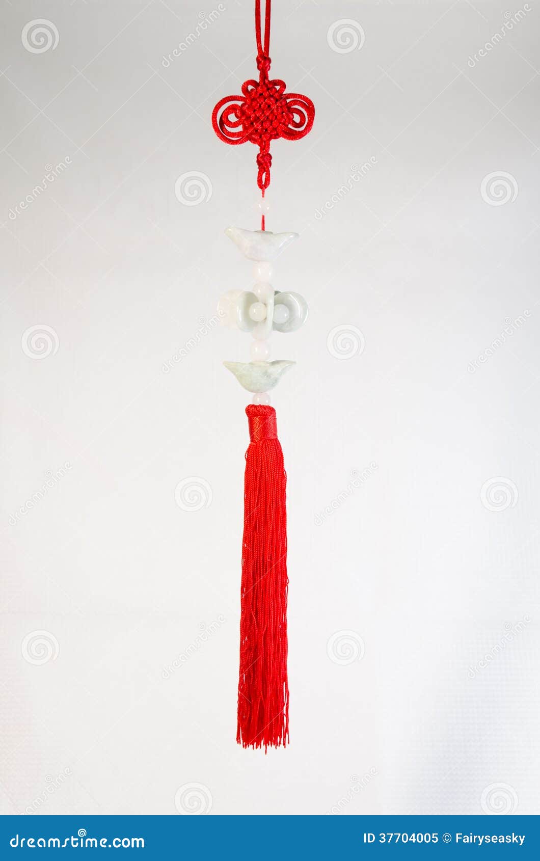 Chinese knot with jade stock image. Image of tradition - 37704005