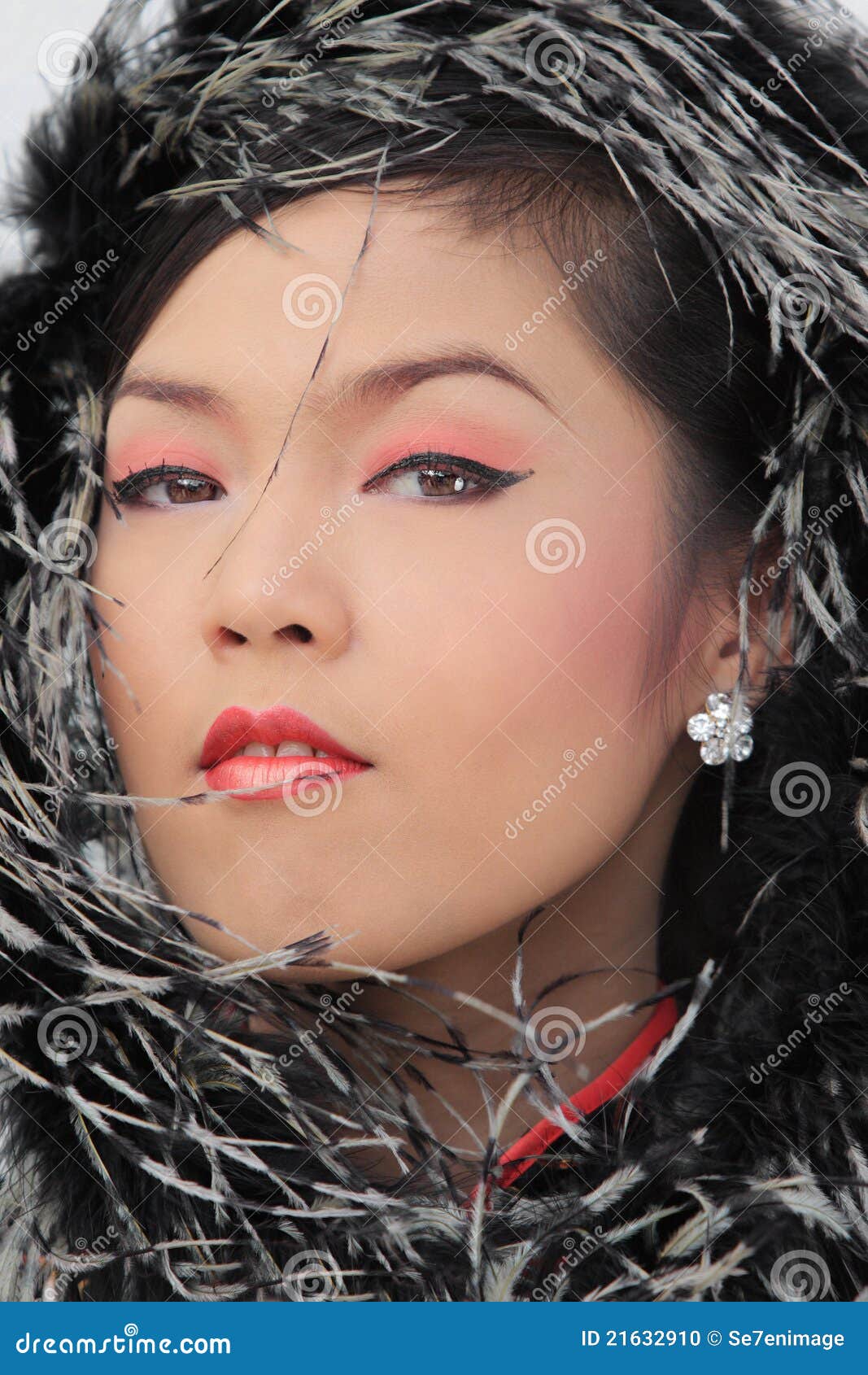 Chinese Lady stock photo. Image of cloth, beauty, china - 21632910