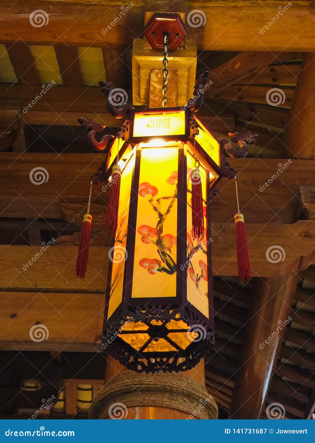 Chinese lamp stock image. Image of lamp, asian, vintage - 141731687